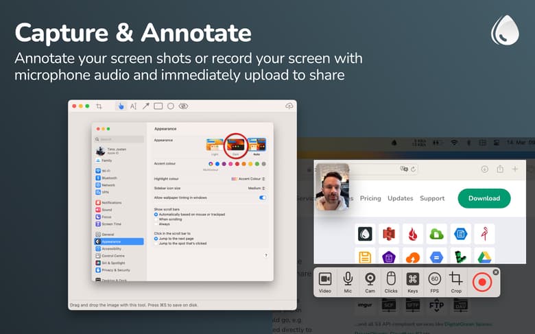 Dropshare on Setapp | Save space with file sharing