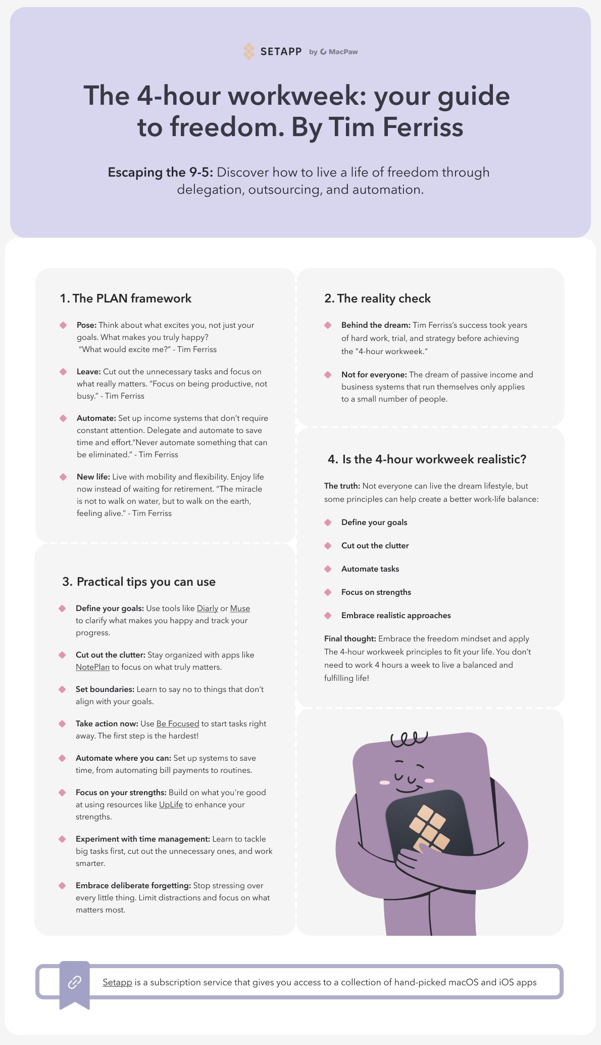 “The 4-hour workweek” book summary: An honest reality check